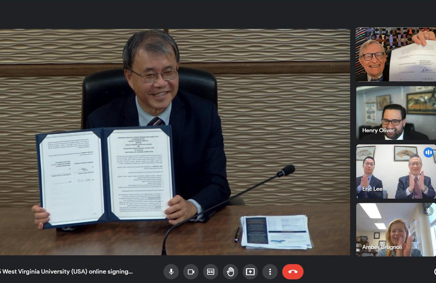 NSYSU partners with West Virginia University for Taiwan Huayu BEST Program