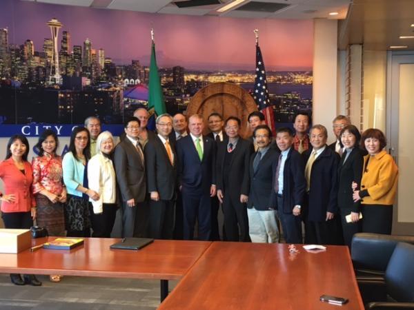 NSYSU Visit Enhances Kaohsiung-Seattle Academic, Cultural, Industrial Linkages