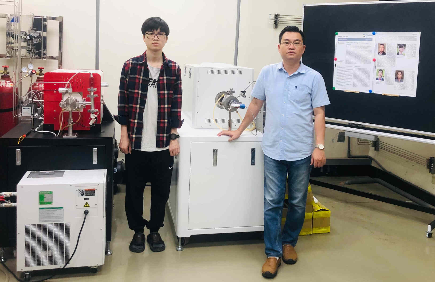 NSYSU's paper on thinning two-dimensional materials was published in a ...