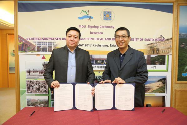 Memorandum on Academic Cooperation Signed Between NSYSU and UST