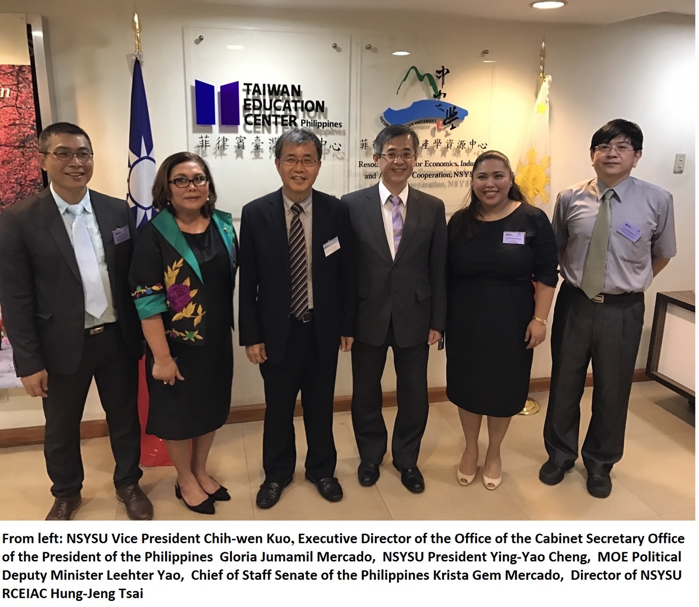 Celebrating Grand Opening of Joint Office in the Philippines, NSYSU to ...